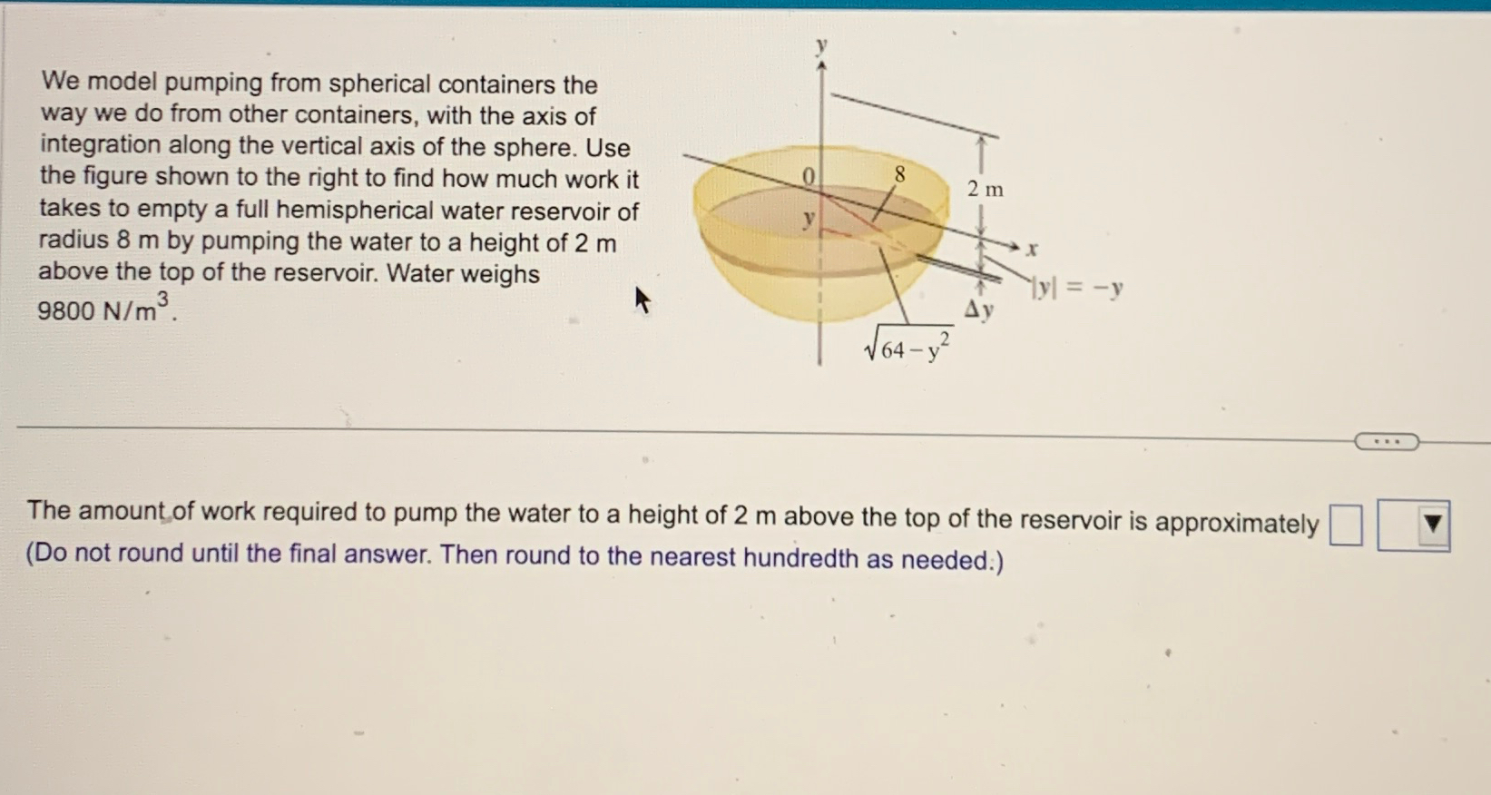 Solved We model pumping from spherical containers the way we | Chegg.com