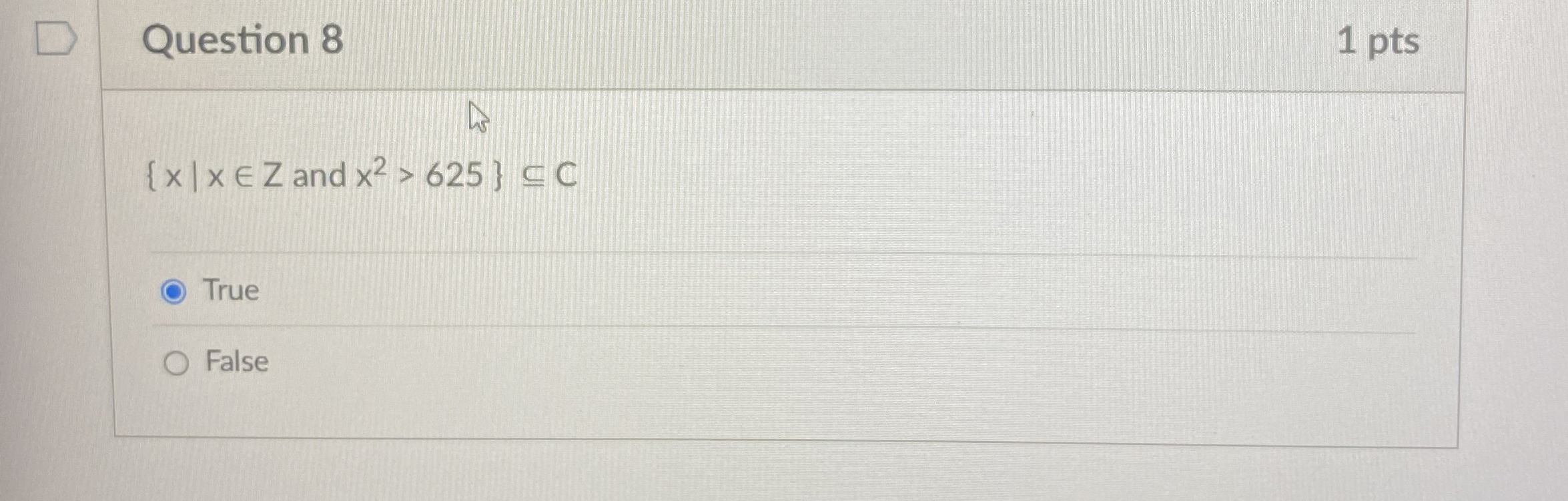 Solved Answer the following True/False questions based on | Chegg.com