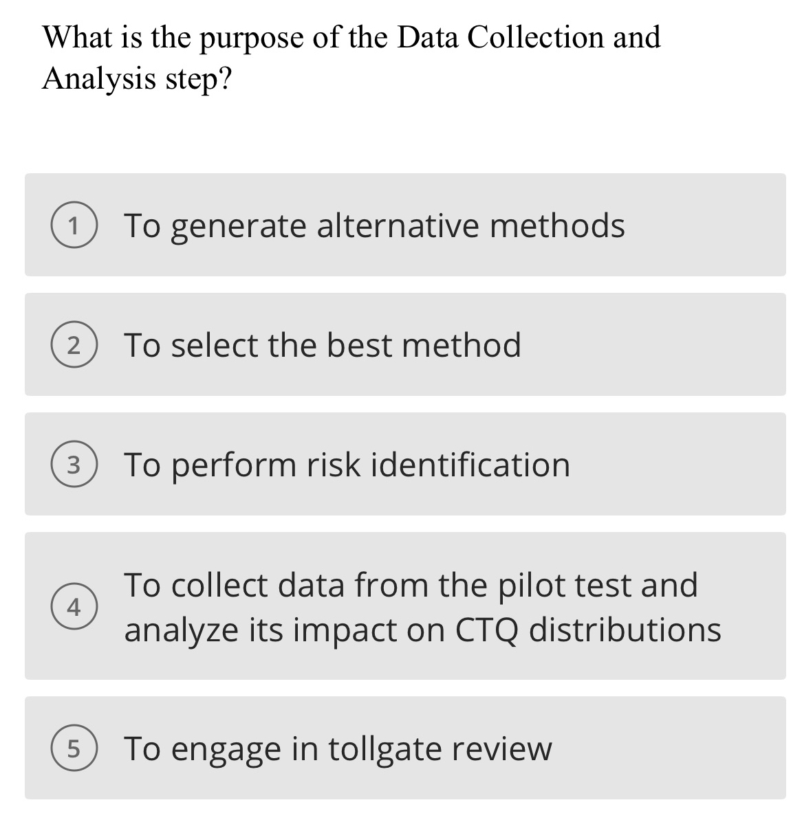 Solved What is the purpose of the Data Collection and | Chegg.com
