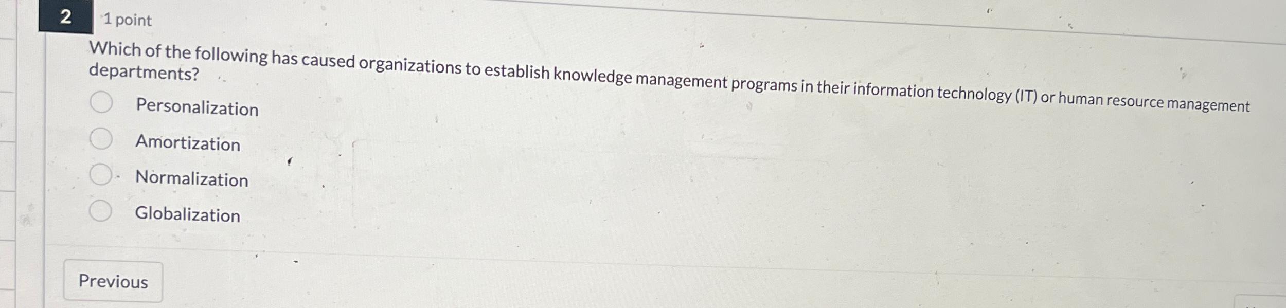 Solved 21 ﻿pointWhich of the following has caused | Chegg.com