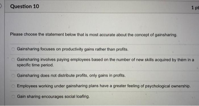 Solved Please choose the best option below that is an | Chegg.com