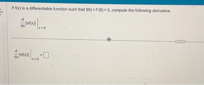 Solved If \\( f(x) \\) is a differentiable function such | Chegg.com