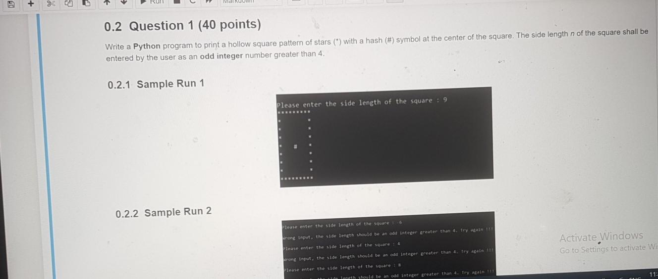 Solved + 06 6 0.2 Question 1 (40 points) Write a Python | Chegg.com