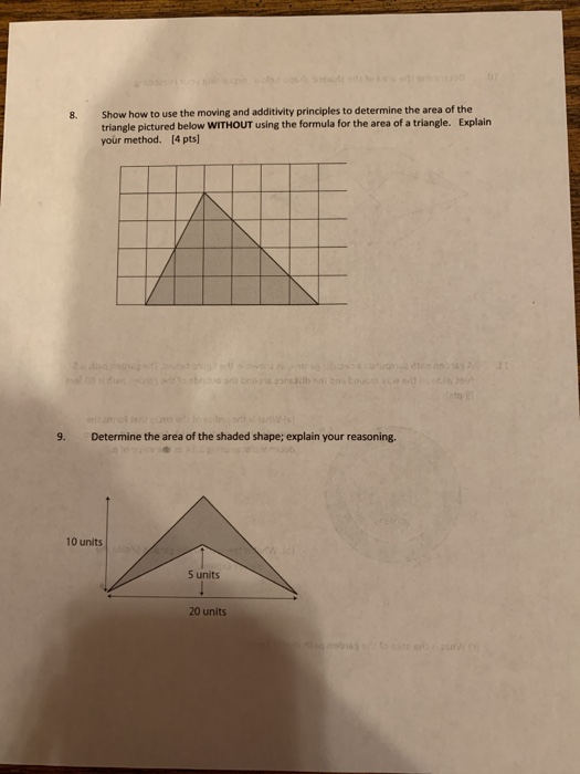 Solved 8. Show how to use the moving and additivity | Chegg.com