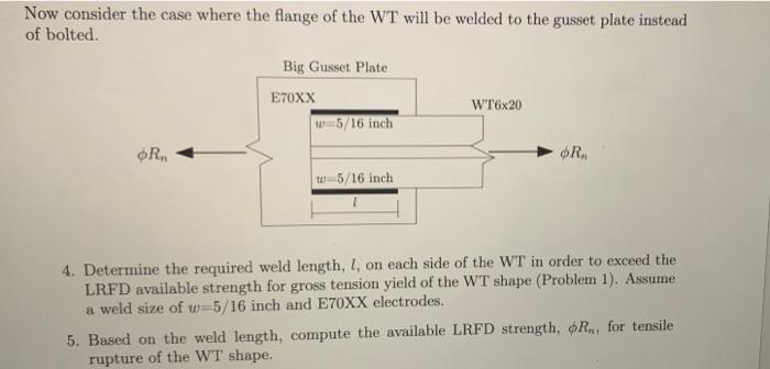 Solved Now consider the case where the flange of the WT will | Chegg.com