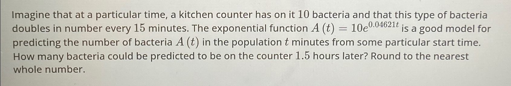 Solved Imagine that at a particular time, a kitchen counter | Chegg.com