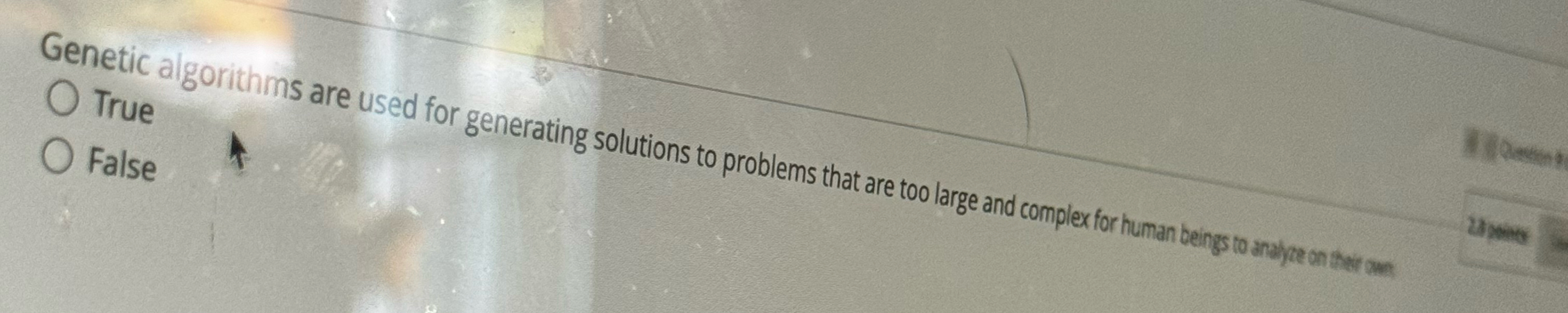 Solved Genetic algorithms are used for generating solutions | Chegg.com
