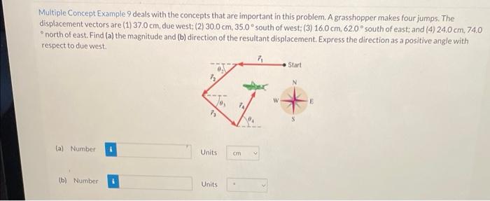 Solved Multiple Concept Example 9 deals with the concepts | Chegg.com