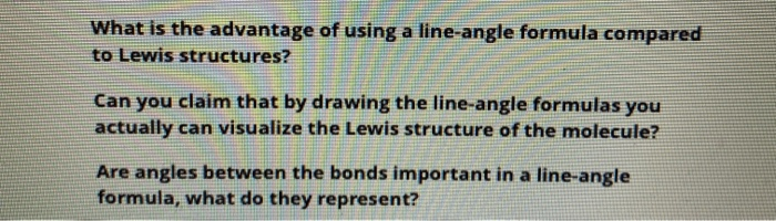 Solved What is the advantage of using a line-angle formula | Chegg.com