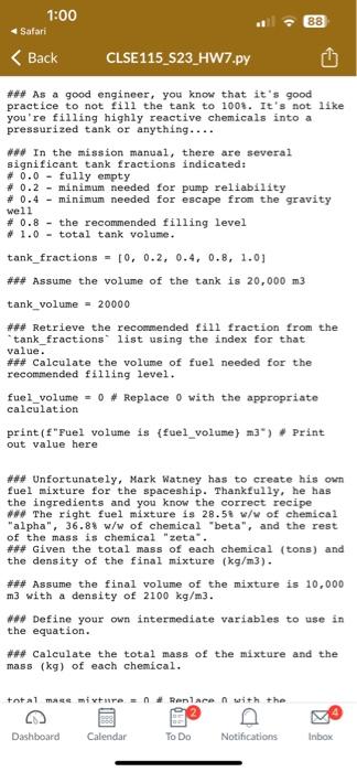 Solved HOUSTON, WE HAVE A PROBLEM (inspired by The Martian) | Chegg.com