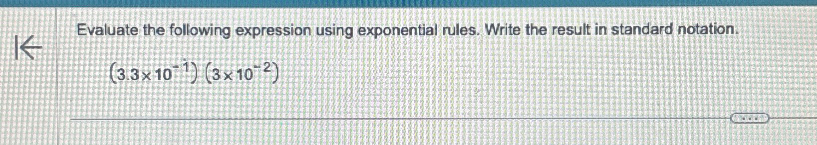 Solved Evaluate the following expression using exponential | Chegg.com
