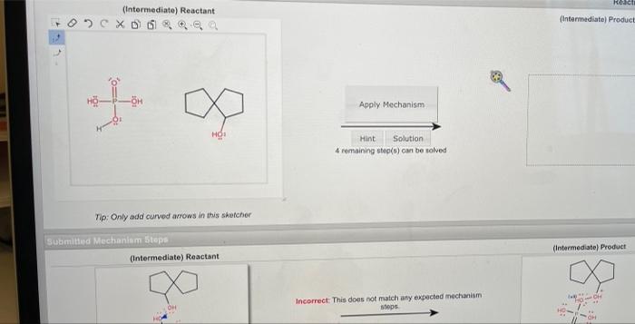Solved Real (Intermediate) Reactant (Intermediate) Product | Chegg.com