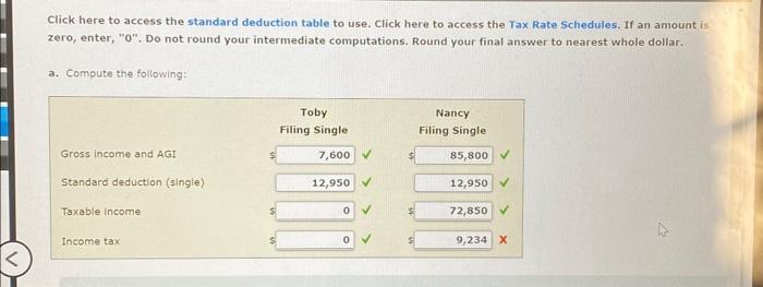 Solved Problem 3-42 (Algorithmic) (LO. 5, 6, 9) Toby and | Chegg.com