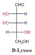 Solved The Fischer projection of D-lyxose is shown | Chegg.com