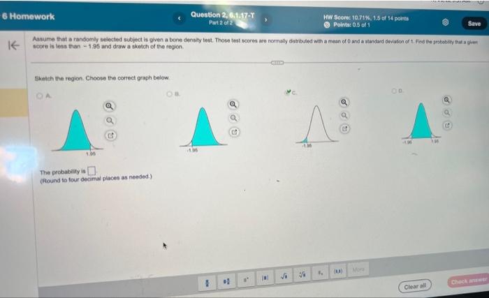 Solved Shetch the region. Choose the conect graph below The | Chegg.com