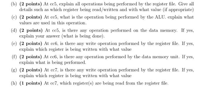 Solved 2. (15 points) Consider the following code sequence | Chegg.com