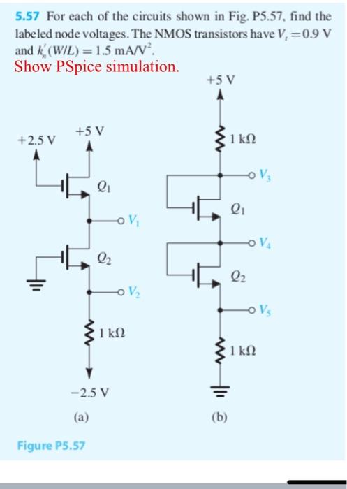 Solved PSPICE ONLY!!! Please show the PSpice simulation. For | Chegg.com