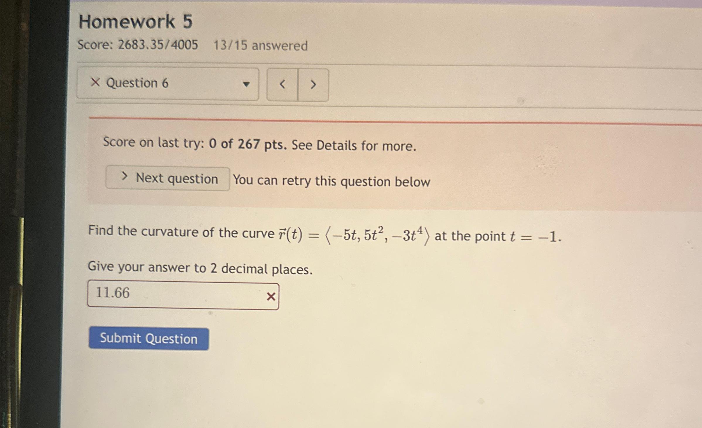 Solved Homework 5Score: 2683.3540051315 ﻿answeredScore on | Chegg.com