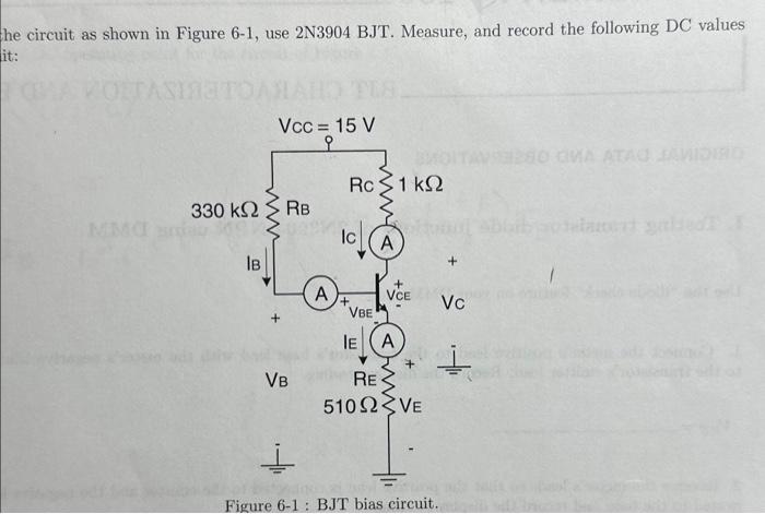 Solved please help me to calculate DC operating point for | Chegg.com
