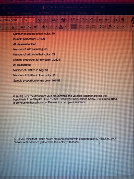 0 ACTIVITY 7C- Answer Questions Design Layout | Chegg.com