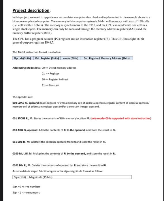 Solved Project description: In this project, we need to | Chegg.com