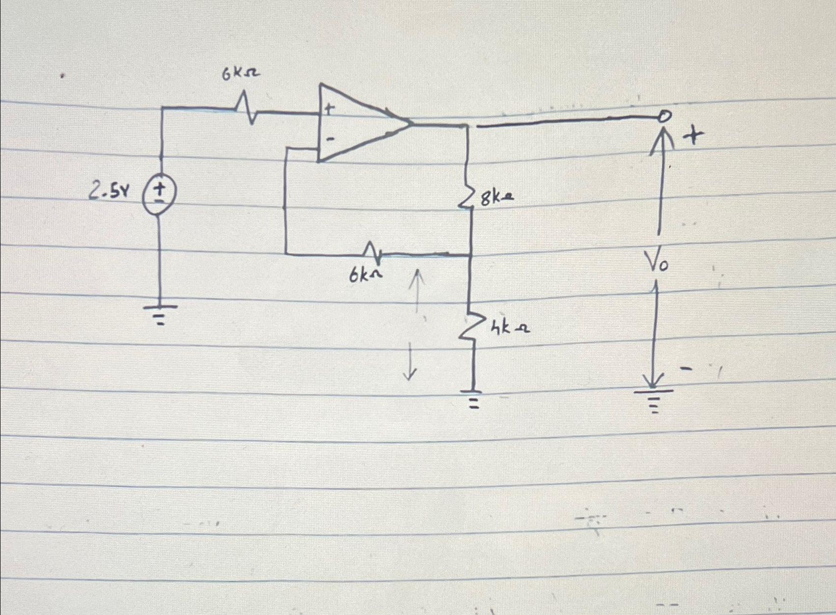 Solved What is output voltage ?vo=? | Chegg.com
