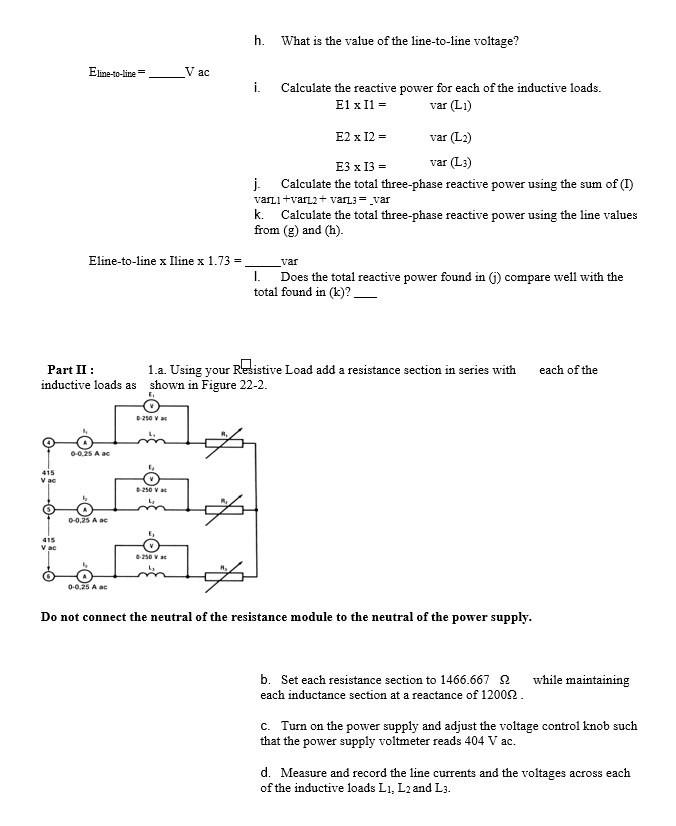 Solved Procedure: - d. Measure and record the voltages | Chegg.com