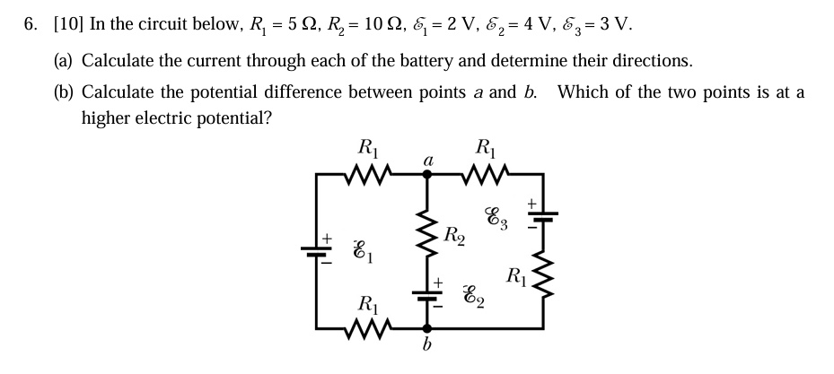 Solved [10] ﻿In the circuit below, | Chegg.com