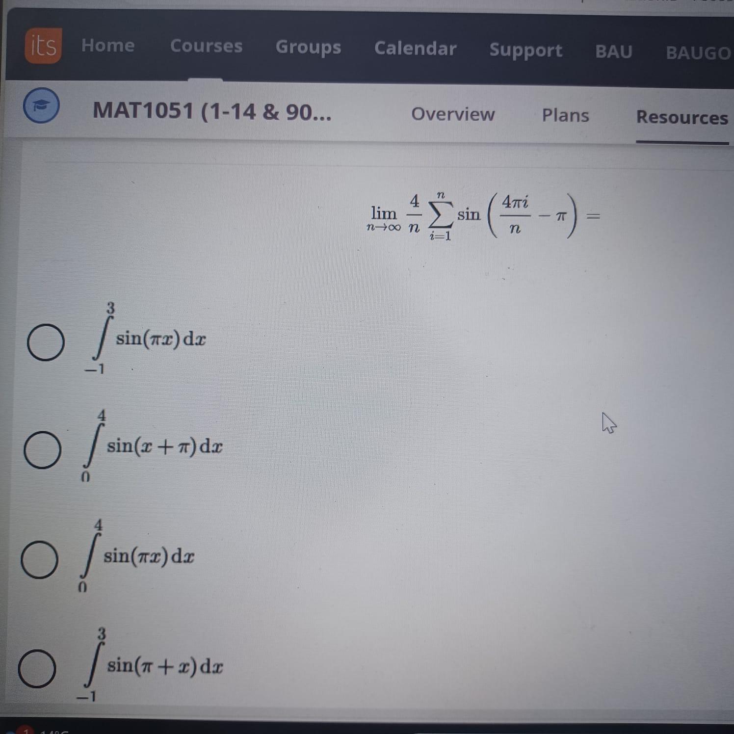 Solved MAT1051 (1-14 ﻿& | Chegg.com