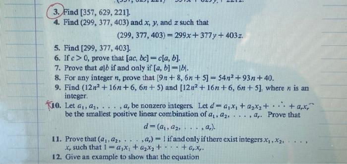 Solved 3. Find [357,629,221]. 4. Find (299,377,403) and x,y, | Chegg.com