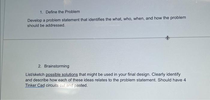 Solved Electrical Circuit Design BriefProcedure Research | Chegg.com