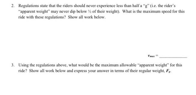 Solved Ferris Wheel Simulator Normal Force at Top: 430 N | Chegg.com