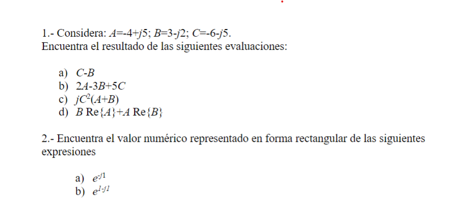 Solved 1 ﻿considera A 4j5b3 J2c 6 J5encuentra El 