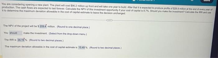Solved it to determine the maximum deviation allowable in | Chegg.com