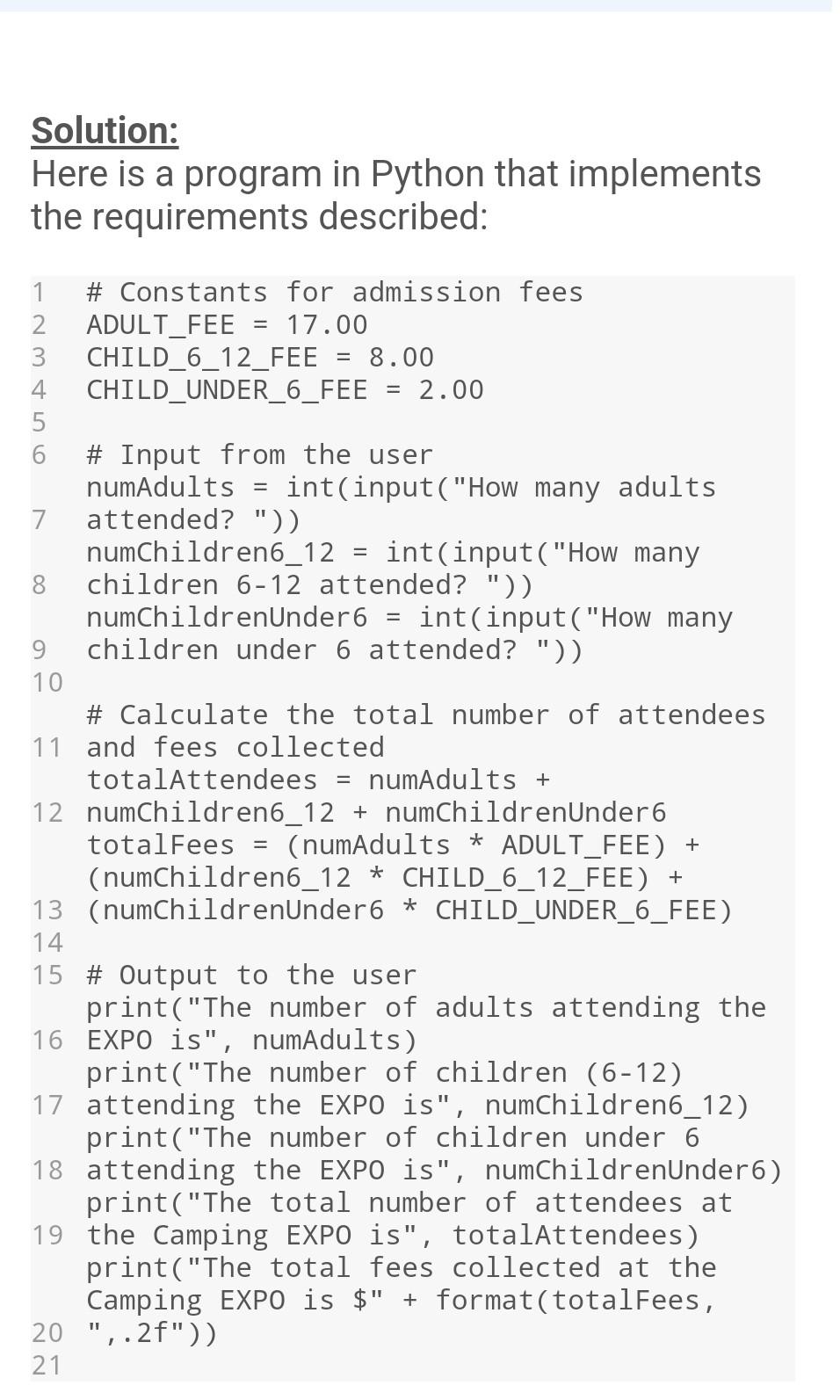 the answer below is giving error it is not correct | Chegg.com