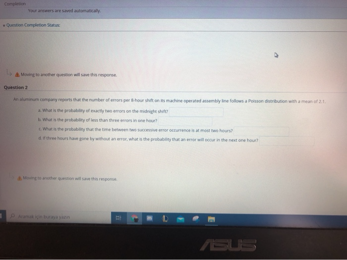Solved Completion Your answers are saved automatically | Chegg.com