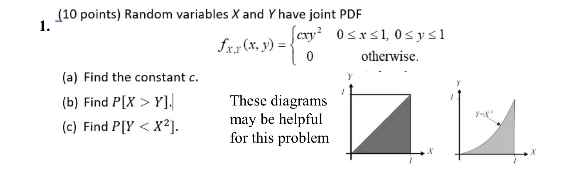 Solved Random Variables X ﻿and Y ﻿have Joint 