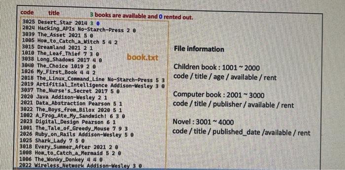 Solved Write Code In C Follow And Complete The Code Below