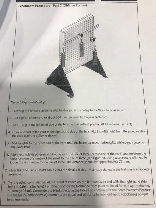 Solved Engineering Science Worksheets MOMENTS KIT ES3 1. | Chegg.com