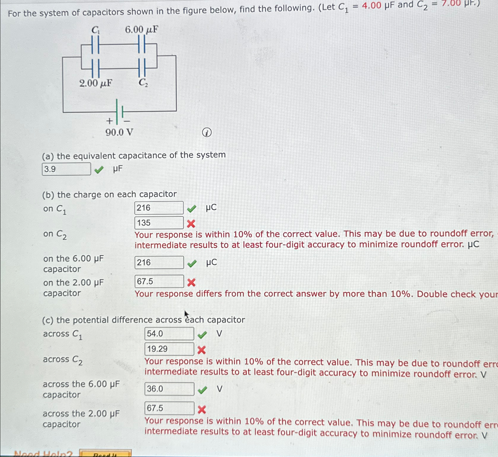 Solved Please help me with the incorrect answers | Chegg.com