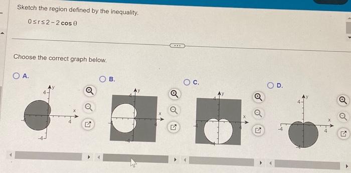 Solved Sketch the region defined by the inequality. | Chegg.com
