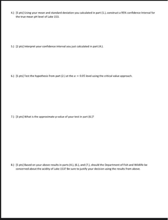 Solved Case Studies: (30 Points Each, Values Individually | Chegg.com