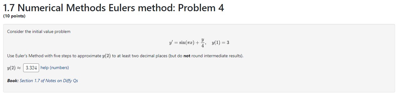 Solved Consider the initial value | Chegg.com