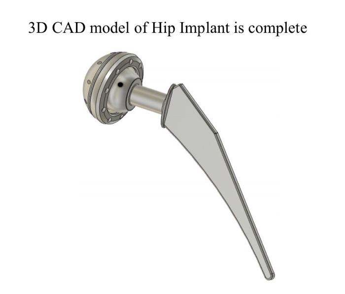 Solved The hip prosthesis that you drew in Workshops 1 & 2 | Chegg.com