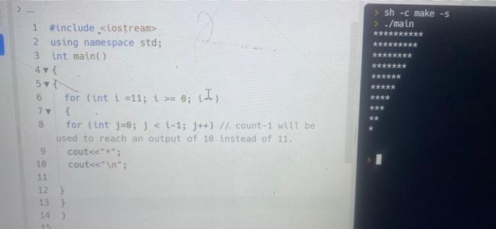 Solved ill like you to explain the code and specifically | Chegg.com