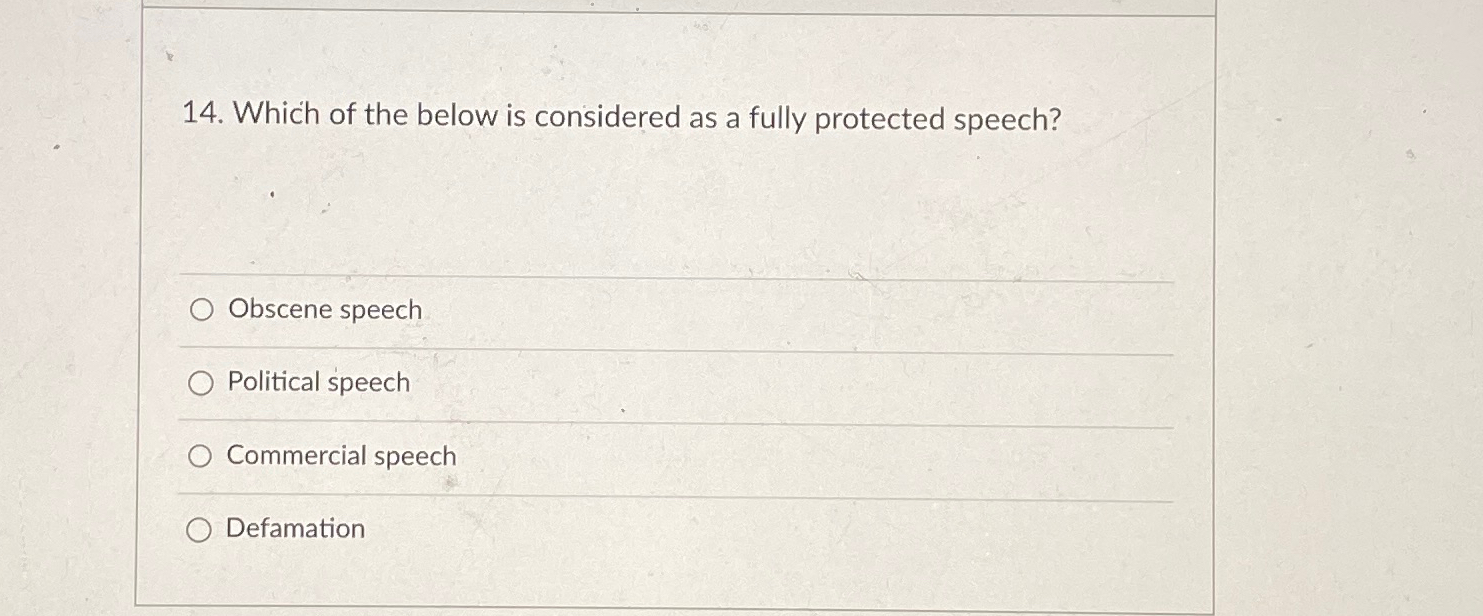 Solved Which of the below is considered as a fully protected | Chegg.com