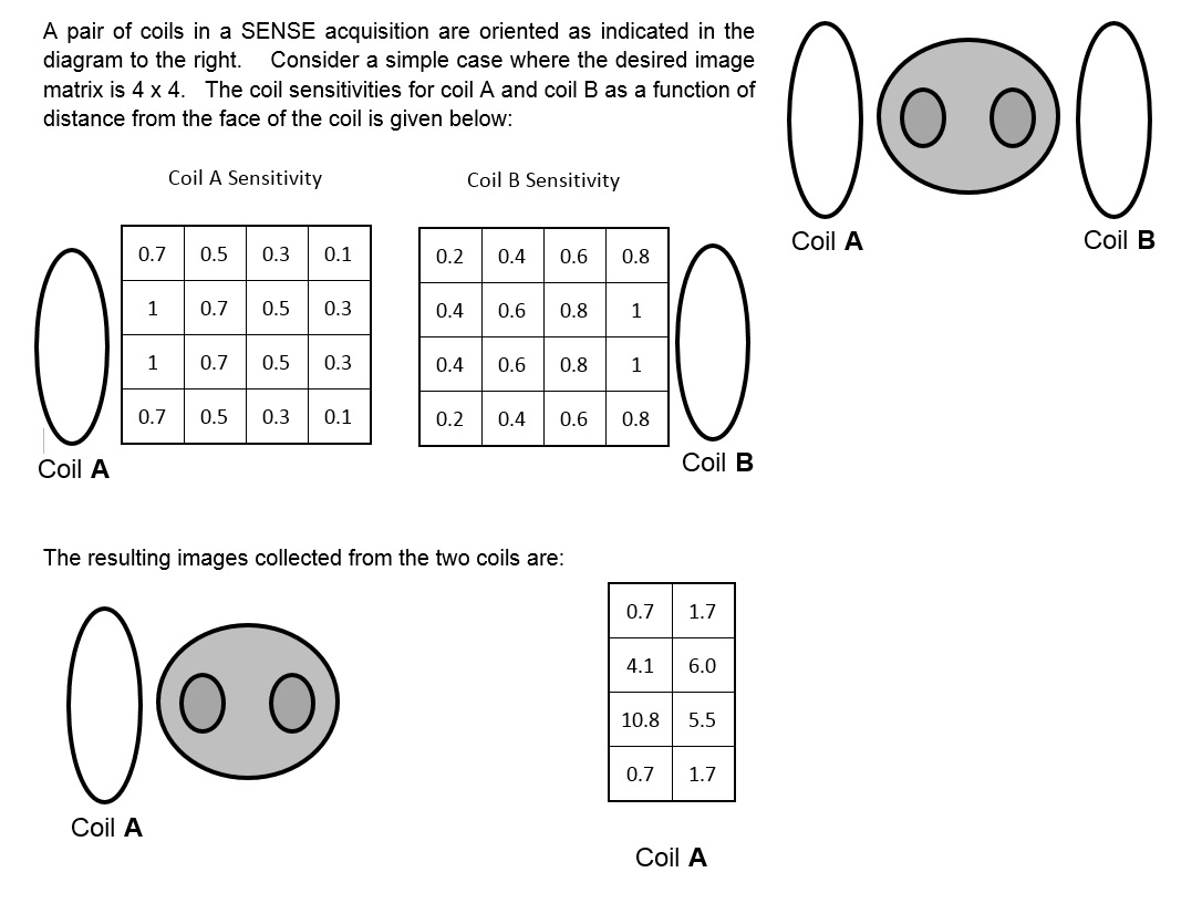 Solved Coil BDetermine the pixel values for the following | Chegg.com