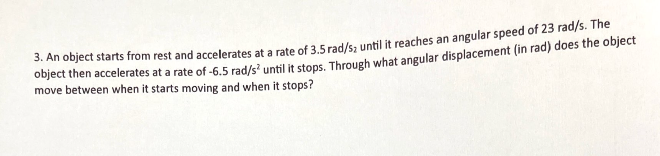 Solved An object starts from rest and accelerates at a rate | Chegg.com
