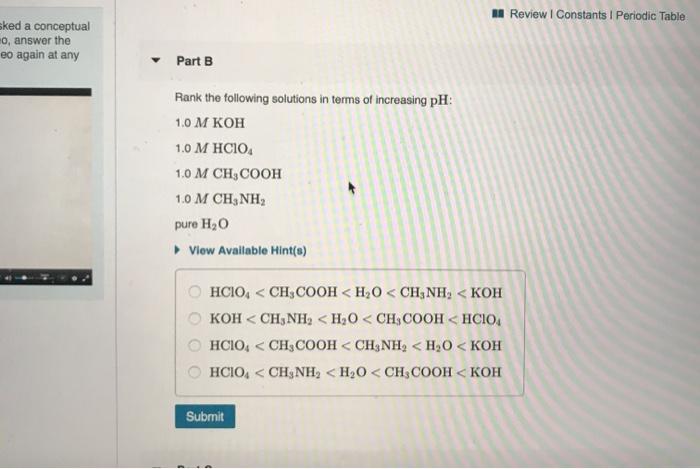 Solved 2 of 8 M Review Constants 1 Periodic Table a | Chegg.com