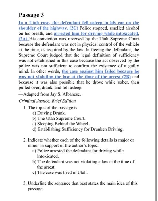 EXERCISE 5.6 IDENTIFYING TOPICS, STATED MAIN IDEAS, | Chegg.com